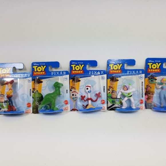 Mattel | Toys | Toy Story Action Figures Cake Decorations Set ...